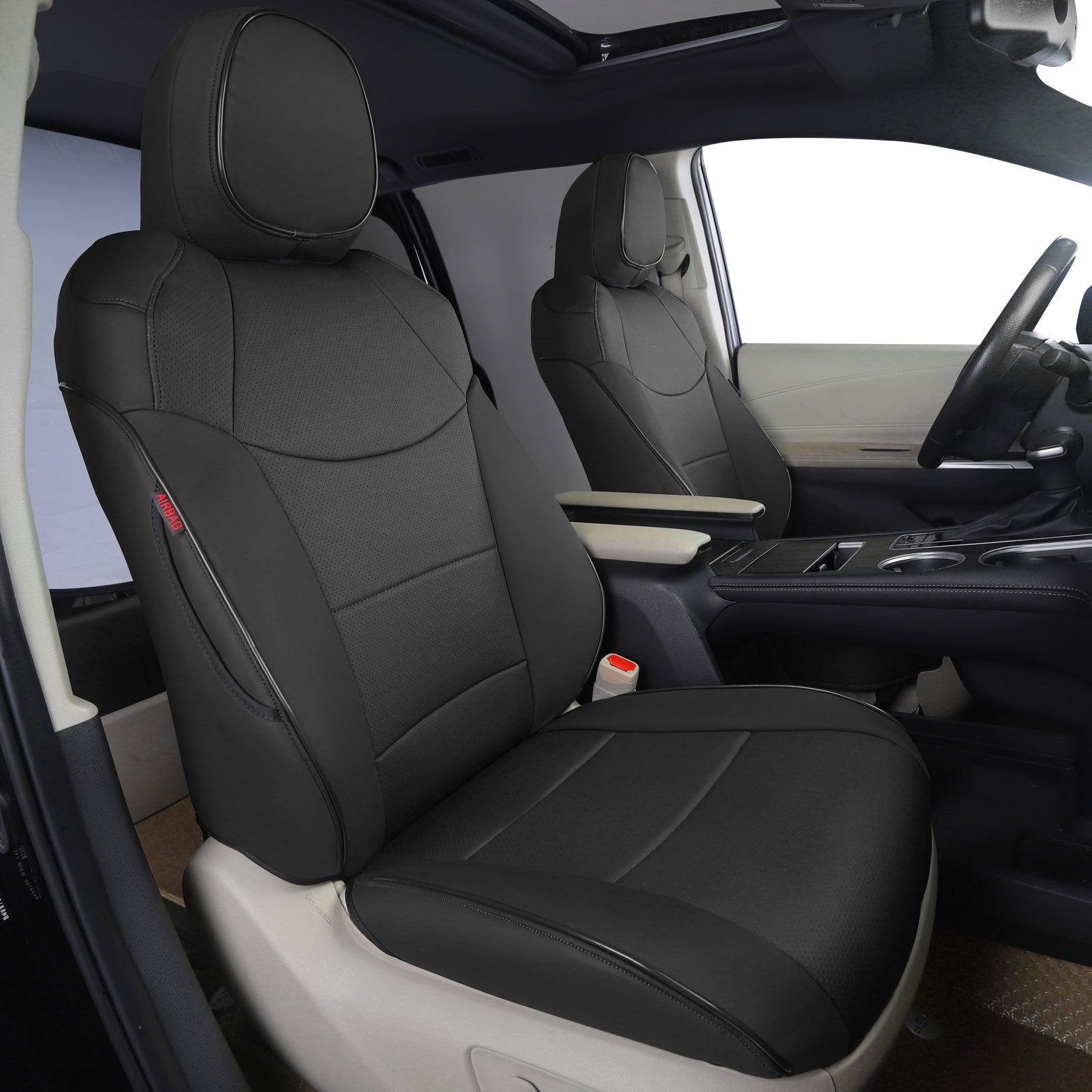 HKZ Custom Fit Car Seat Covers for Toyota Sienna 2021 2022 2023 2024 2 HKZAuto